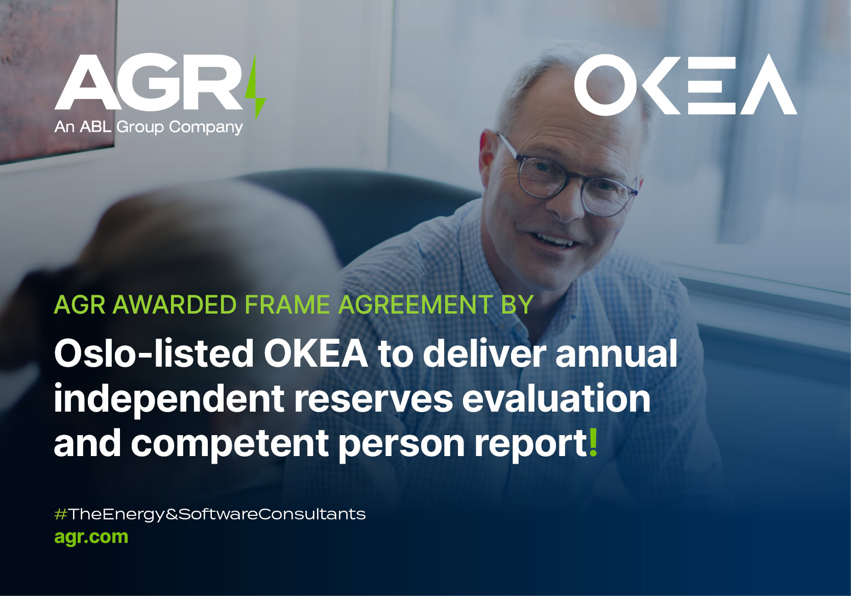 AGR to Deliver Annual Reserves Certification for OKEA : AGR